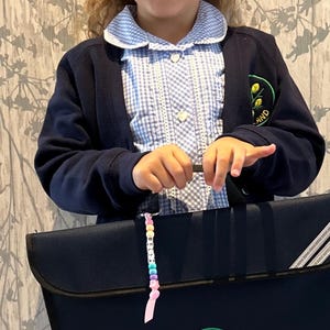 Personalised NEON Keyring, End of Year Gifts for Students, School ...