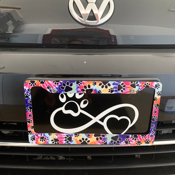 Venom Eyes License Plate - Evil Villain - Aluminum Black and White ...