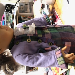 Avila Aviator Jacket 18 Inch Doll Clothes Pattern Fits Dolls - Etsy