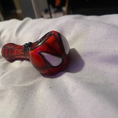 4 Spider-man Glass Smoke Bowl Unique Smoking Pipes Tobacco Bowls Pipe ...