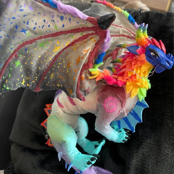 Custom Dragon Art Doll (read Description) - Etsy