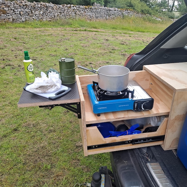 Camping Camper Slider Sliding Chuck Box Camping Kitchen - Etsy
