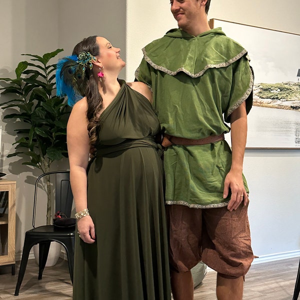 Royal Purple SHORT Infinity Dress Convertible Formal Multiway Wrap ...