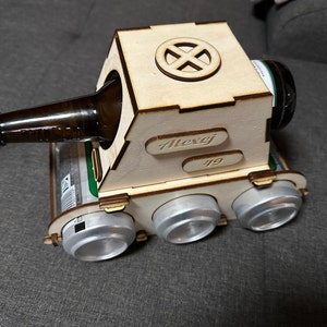 Laser Cut File Vector Bottle Tank, CNC, SVG, DXF, Pdf, Cdr, Patern Cnc ...