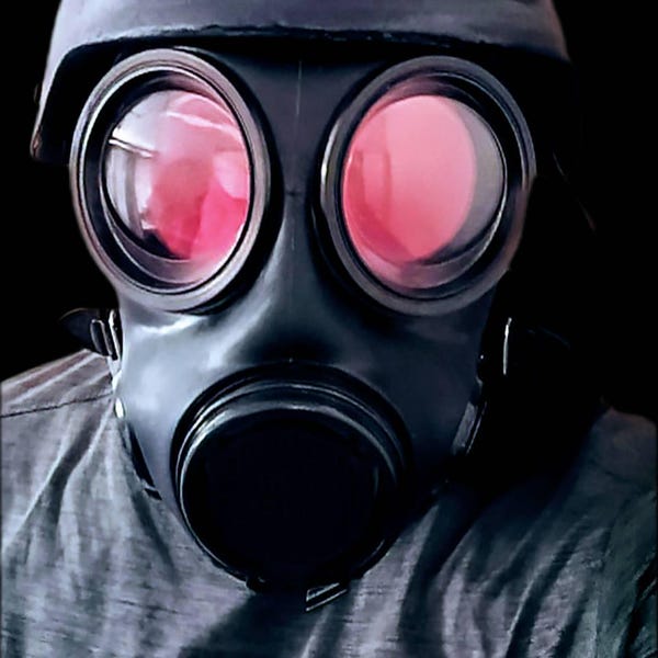 S10 FMJ08 Gas Mask Filter Lens Multi Colour Black Red Blue Green Orange ...