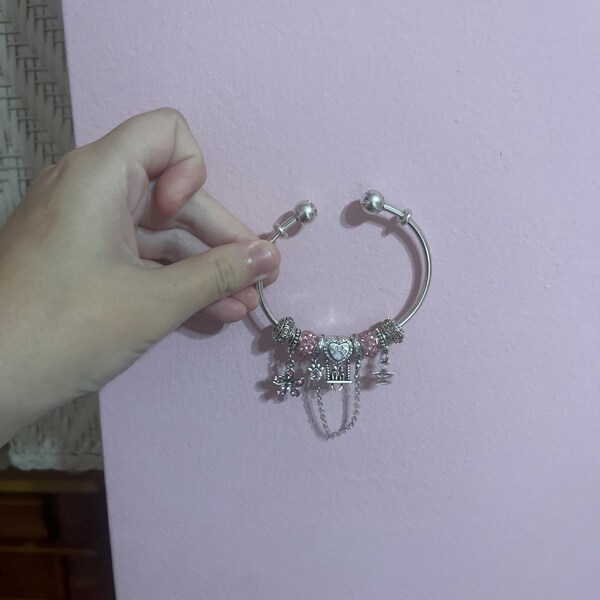 Authentic Pandora Sea Turtle Murano Glass Pink Dangle Charm Pandora ...