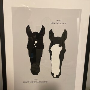 Editable Stall Card Template for Horse Shows With Logo and Photo ...