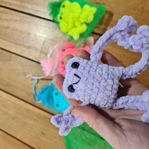 Crochet Fluffy Worry Worm Plush Anxiety Toy - Etsy