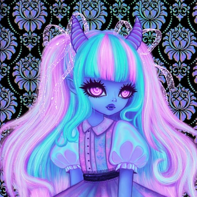 Live2d Vtuber Model for Commercial Use Girl Dolphin Vtuber ready to Use ...