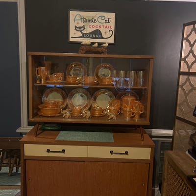 Rat Pack Decor, Mid Century Modern Cat Art, Cat Poster, Black Cat Art ...