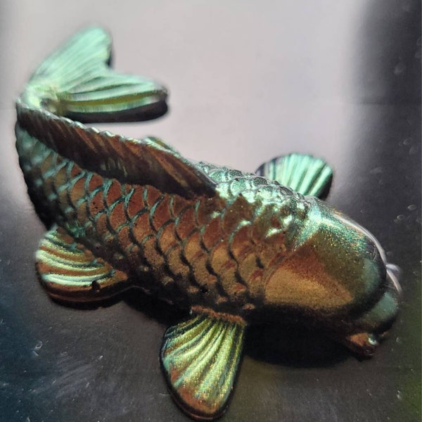 Cute Koi Fish Silicone Mold-lucky Koi Fish Mold-koi Fish Resin Mold-koi ...