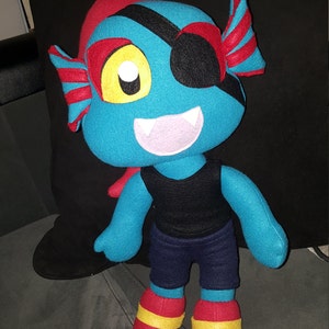 Undyne Plush Inspired by Undertale Unofficial 55CM Huggable | Etsy