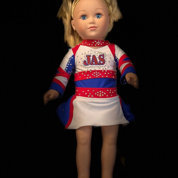 JAS Cheer Uniform for American Girl Doll - Etsy