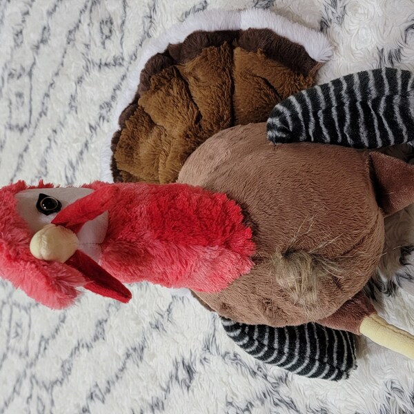 15" Turkey Plush - Realistic Stuffed Farm Animal Toy - Etsy