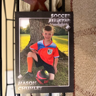 Baseball Trading Card Custom Printed Trading Card Personalized Baseball ...