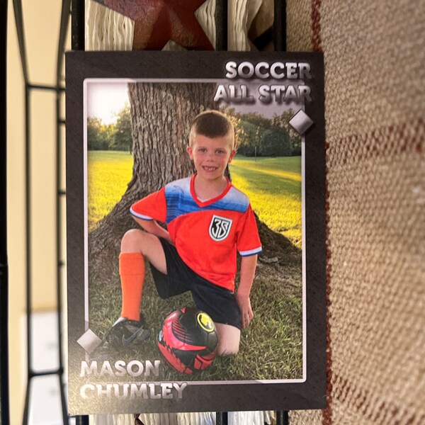 Baseball Trading Card • Custom Printed Trading Card • Personalized ...