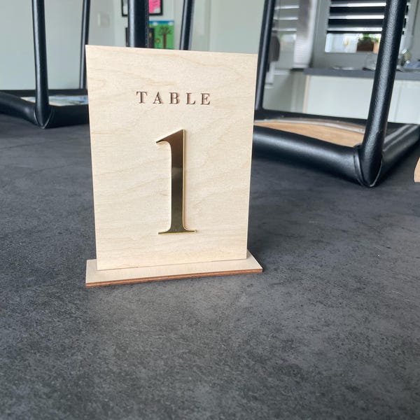 Wooden Wedding Table Number - Wedding Table Decor, Rustic Country ...