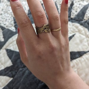 Running Rabbit Ring - Etsy