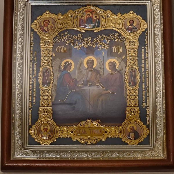 Orthodox Icon Icon of Jesus Christ Icon of the Virgin Greek Icon Greek ...