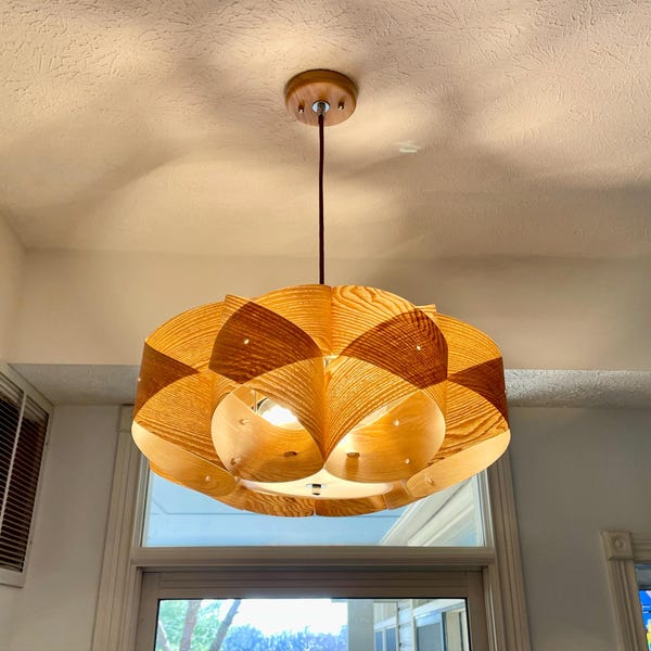 New!ceiling Light-pendant Light-chandelier-light Fixture-wood Pendant ...