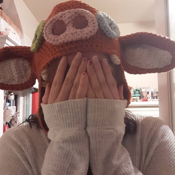Bokoblin Mask, BOTW, Zelda, Link, Crochet by Allie, Breath of the Wild ...