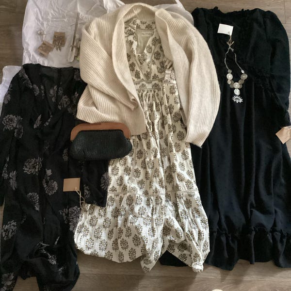 The Jet Owens Aunts Practical Whimsy Goth Magic Bundle, Thrift Style ...
