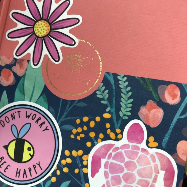 10-50 Pink Themed Stickers - Etsy