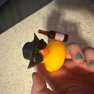 Duck Accessory, Cruising Duck, Cute Gift, Airplane Rubber Duck, Travel ...