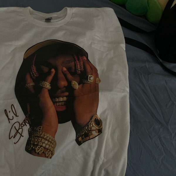 Future Vintage Rap Tee White, Hip Hop Graphic Print T-shirt, Merch T ...