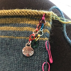 Seafoam Dragonfly Row Counter Knitting Abacus Bracelet Item | Etsy