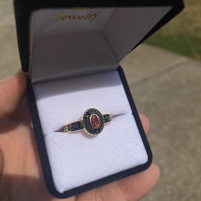 Customized Sterling Silver Womens High School Class Ring Dainty ...