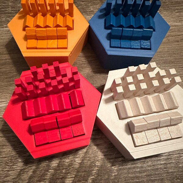 Catan Game Piece Holder and Organizer - Etsy