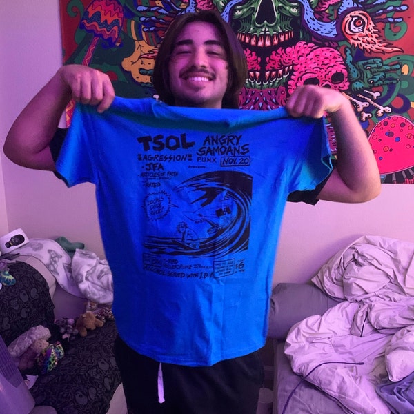 TSOL Vintage 1980's Punk Rock Flyer T-shirt - Etsy