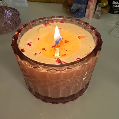 New Moon Herbal Intention Candles Scented Intention Candle Intention ...