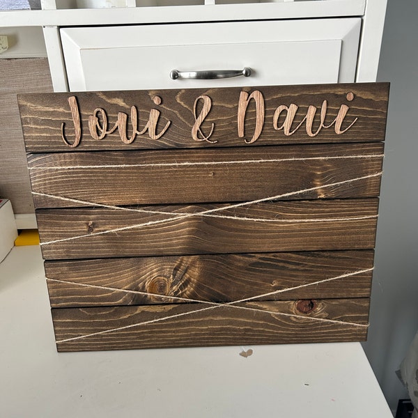 Large Wood Display Board | Wall Picture Hanger L Wood Photo Board L ...