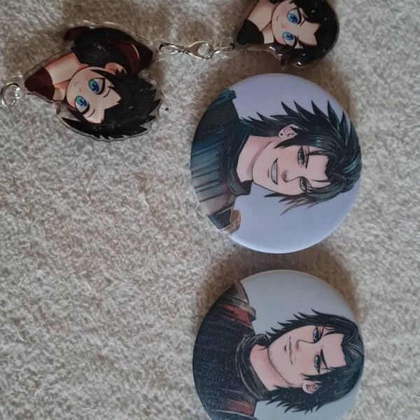 FF7 | Final Fantasy 7 | Clear Acrylic Ruler Standees - Etsy