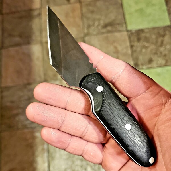 Handmade NPE "letter Opener" Gen. 2.0 Ghost G10, Purple/pink, Green and ...