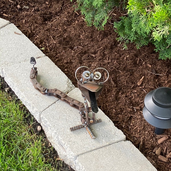 Snake Recycled Garden Art - Etsy