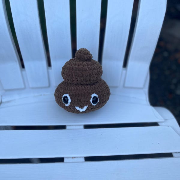 NO-SEW Happy Poop PDF Printable Crochet Amigurumi Gift Pattern - Etsy