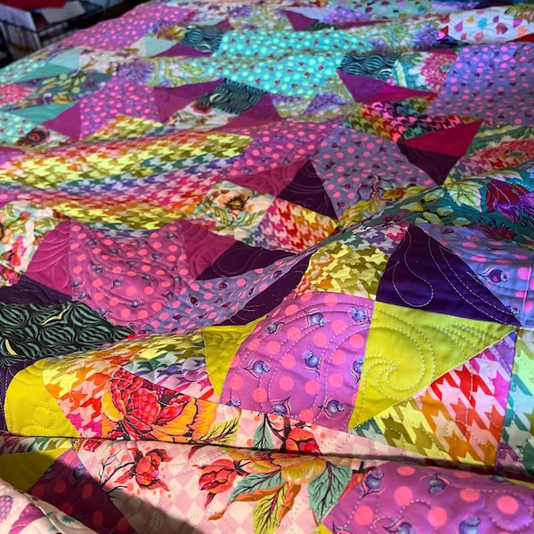 PDF Hearts With a Sprinkle of Fairy Dust Quilt Pattern - Etsy