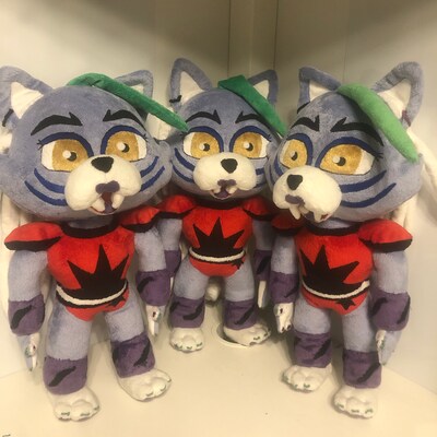Roxy Roxanne Wolf Glamrock Animatronic FNAF 15,7 40 Cm Plush Toy Five ...