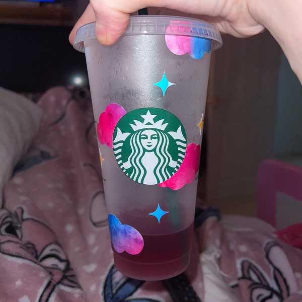Starbucks Cloud Reusable Cold Cups With Straw/hot Cup With Lid and ...
