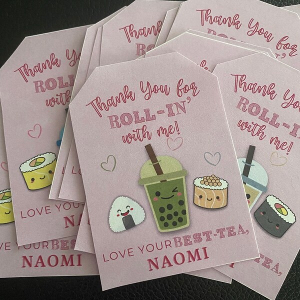 PRINTABLE You Are Tea-riffic! Thank You Appreciation Tags, Appreciation ...