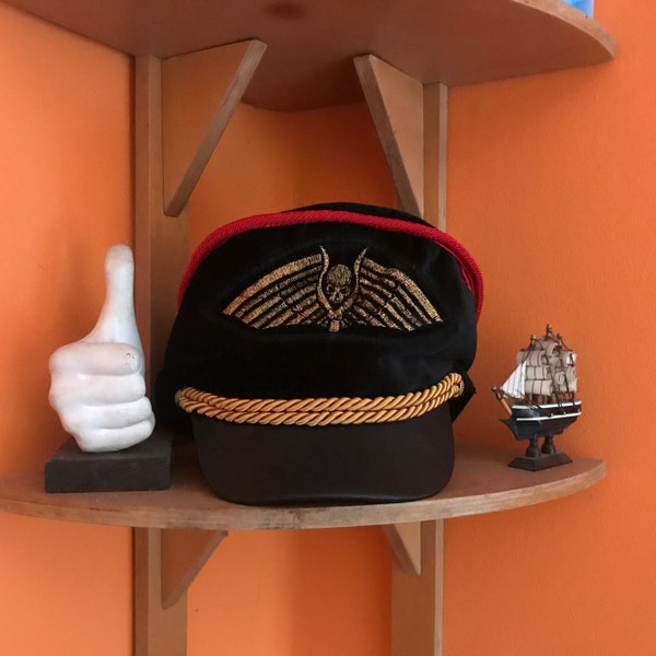 MADE TO ORDER Wh40k Commissar Inspired Hat - Velvet & Faux Leather - Etsy