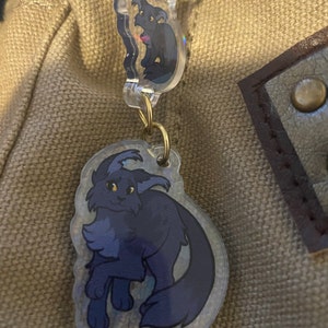 Clearsight and Listener Wings of Fire WOF Acrylic Charm - Etsy Australia