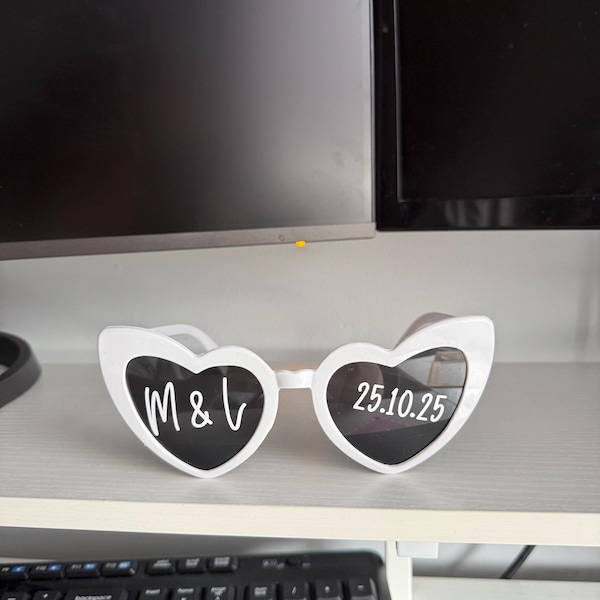 DIY STICKERS for Wedding SUNGLASSES| |wedding Personalised Sunglasses ...
