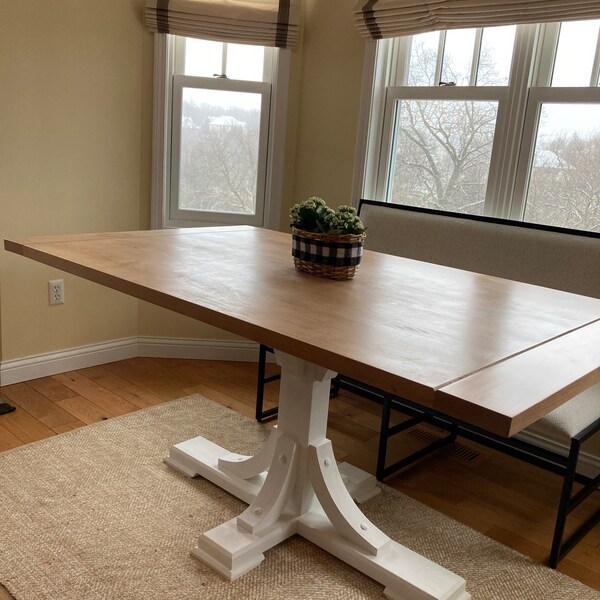 12 Person Dining Table, Ten Foot Trestle Dining Table, Conference Table ...