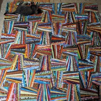 The Stacks Quilt Pattern, Modern Quilt Pattern, Scrap Quilt Pattern, Easy Quilt Pattern, PDF ...