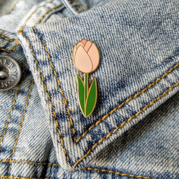 Tulip Hard Enamel Cloisonné Pin - Etsy