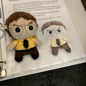 PATTERN BUNDLE: the Office Main Cast Collection, Crochet Dolls ...